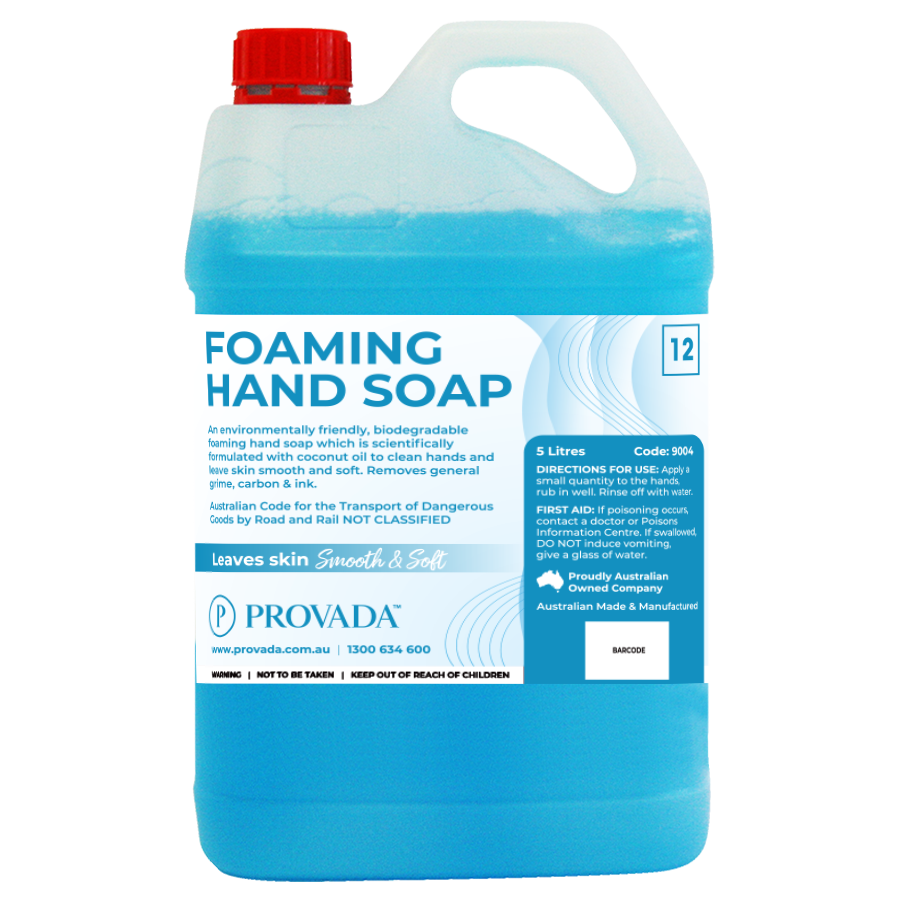 Hand Soap Foaming Liquid - Biodegradable - 5 Litre - Byars Packaging