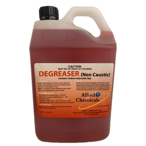 Heavy Duty Cleaner - Degreaser - Non Caustic (Red) - 5 Litre - Byars ...