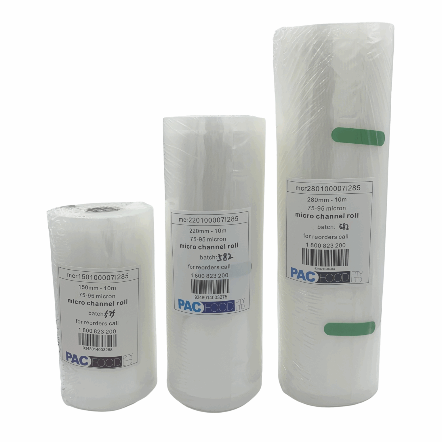 Vacuum Bag Roll Ribbed - Byars Packaging